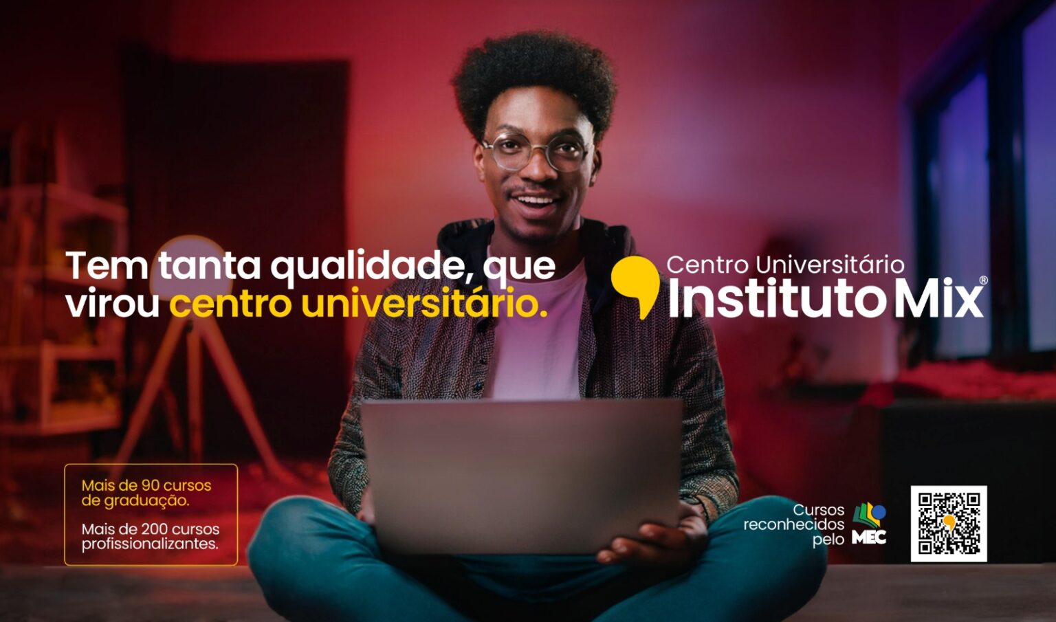 Abra sua franquia | Instituto Mix - A Novidade de 2024: Instituto Mix agora é Centro Universitário!